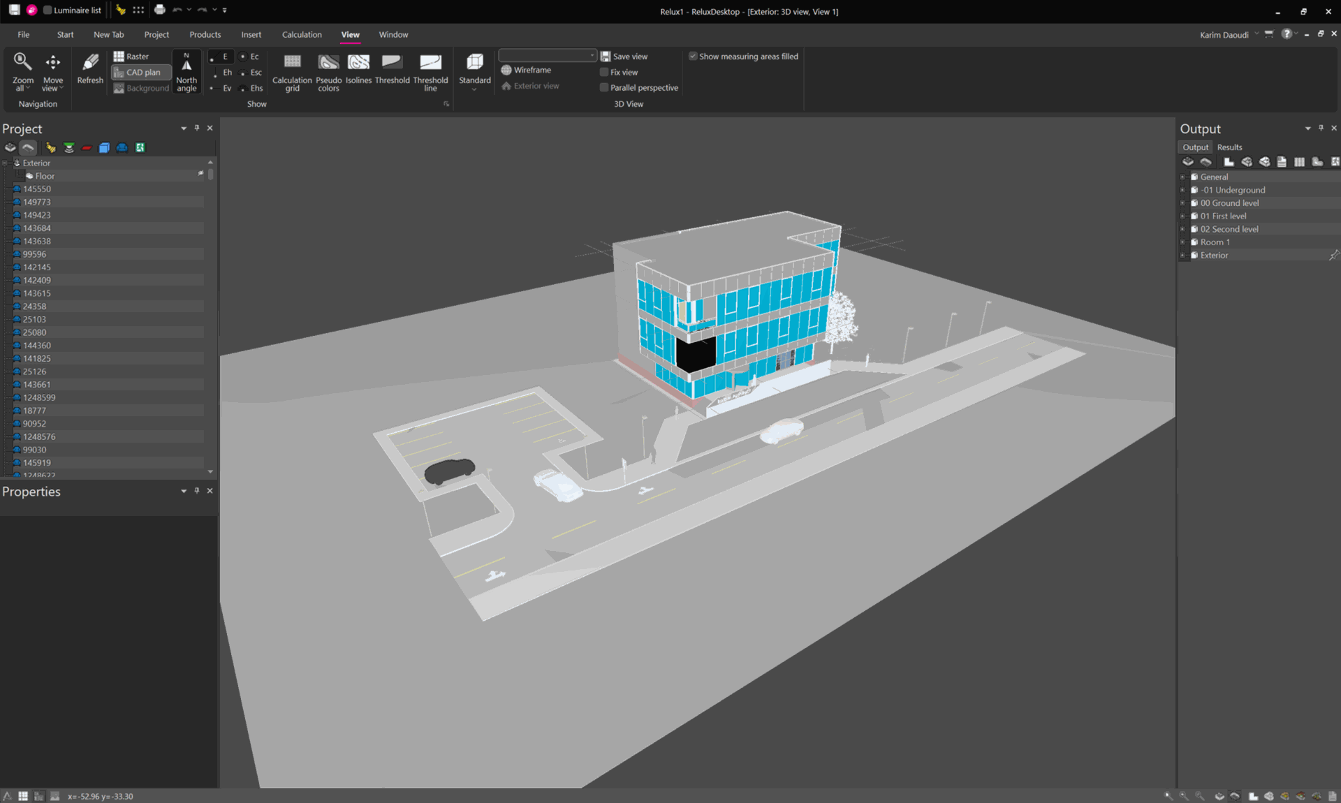 Import an IFC file | ReluxDesktop | Knowledge DB | RELUX Informatik AG